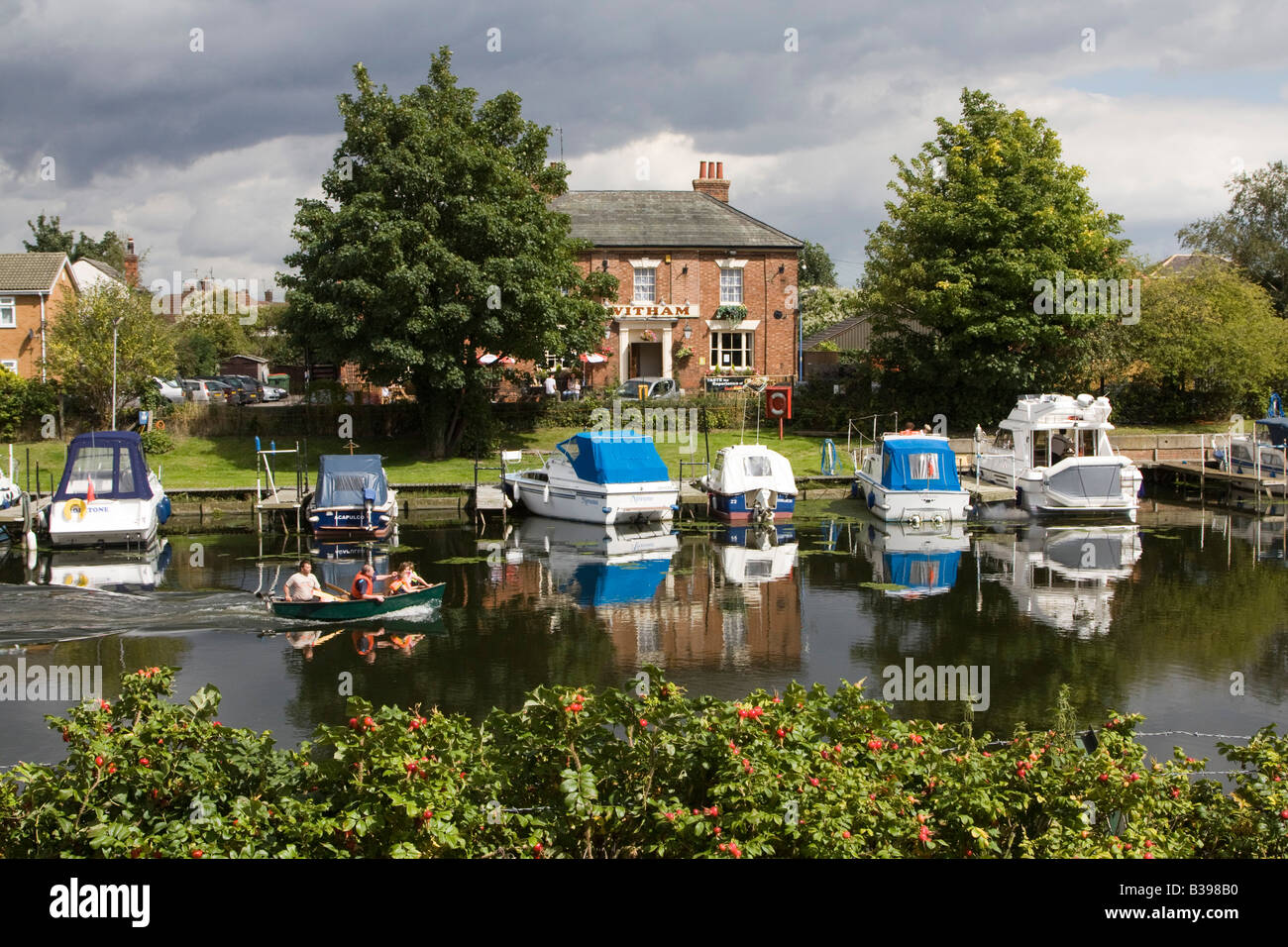 River Witham boston lincolnshire england uk gb Stock Photo - Alamy