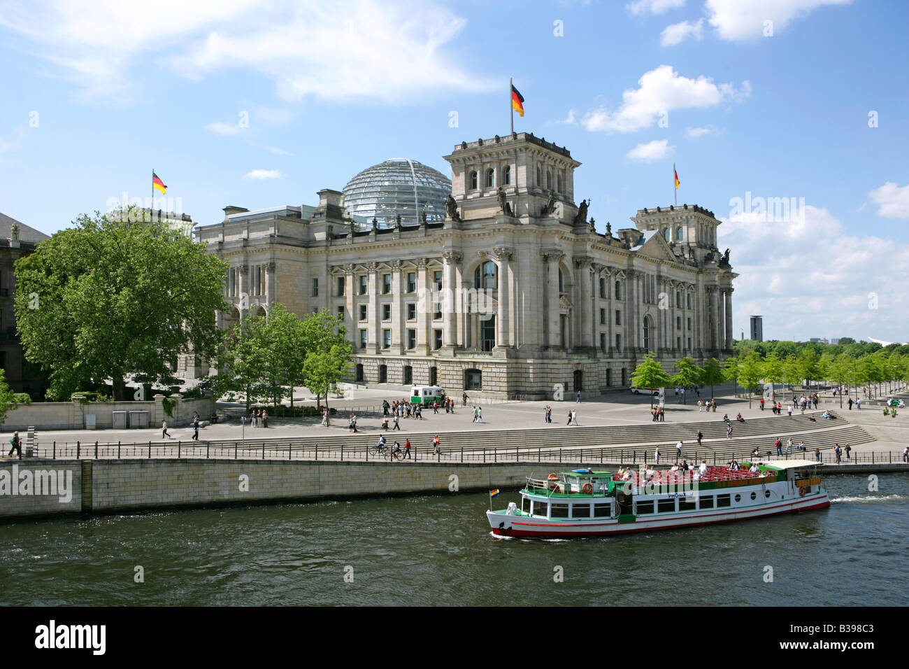 Deutschland, Berlin, Reichstagsgebaeude, Reichstag - German federal ...