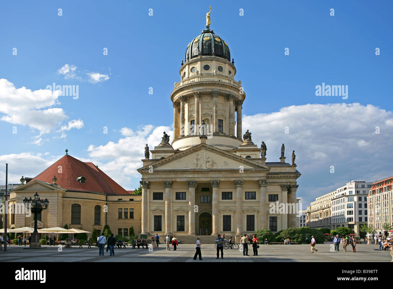 Deutschland, Berlin, Deutscher Dom am Gendarmenmarkt, German Cathedral ...