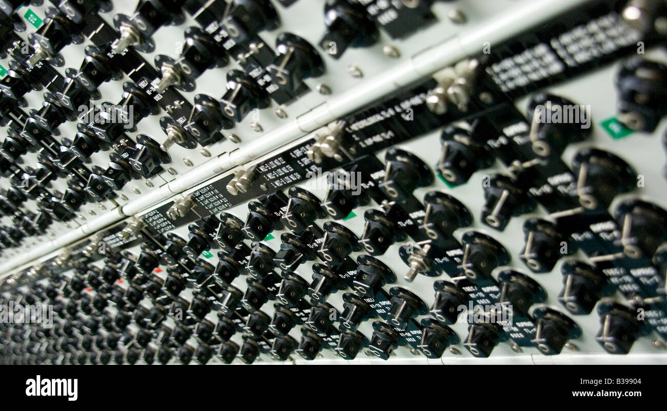 Row of Buttons Stock Photo - Alamy