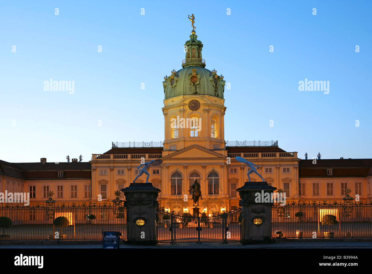 Deutschland, Germany, Berlin, Schloss Charlottenburg Castle Stock Photo ...