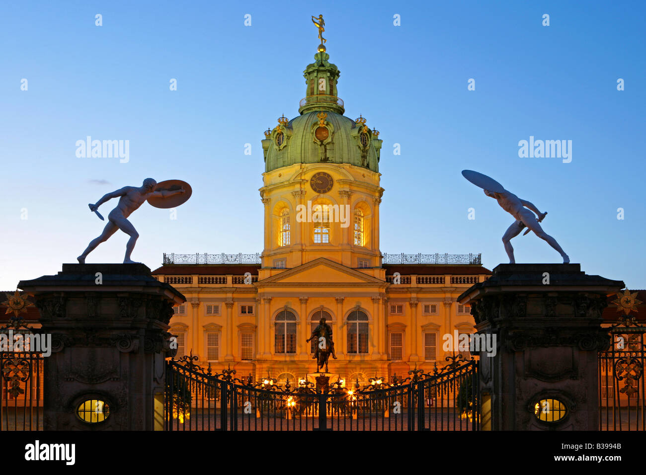 Deutschland, Germany, Berlin, Schloss Charlottenburg Castle Stock Photo ...