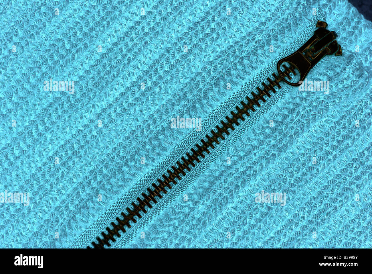 Black Zipper on Sweater - abstract of a knitting pattern Stock Photo ...