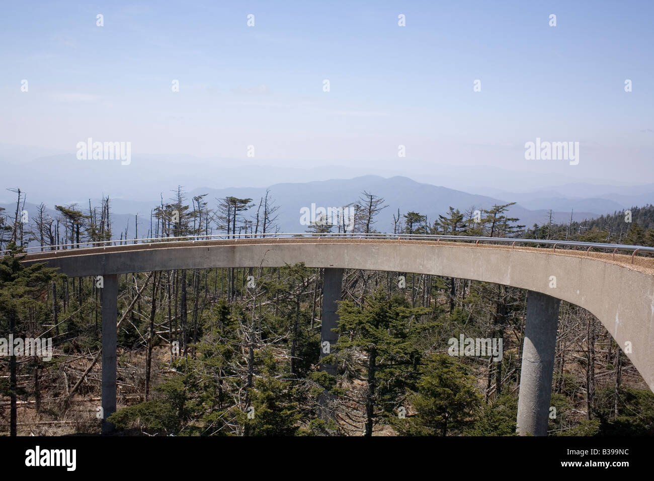 Clingmans Dome in the Great Smoky Mountains Stock Photo - Alamy