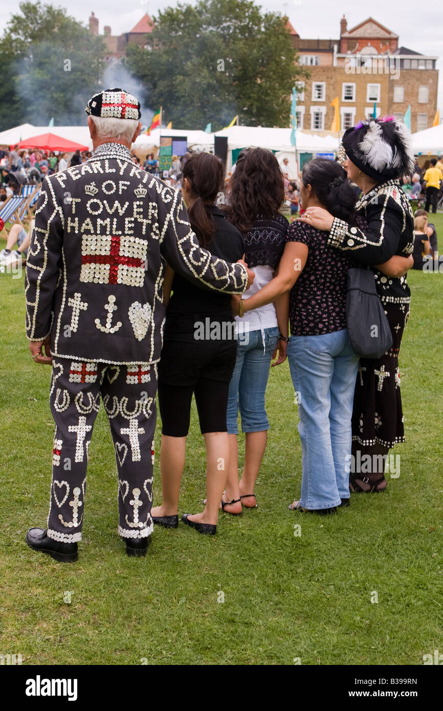 Cockney pearly king hi-res stock photography and images - Alamy
