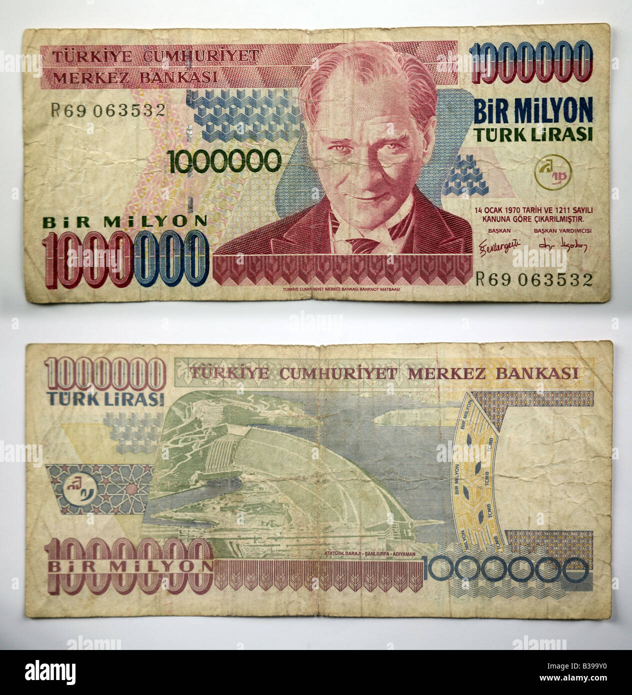 Bank notes from Turkey Turkiye Stock Photo - Alamy