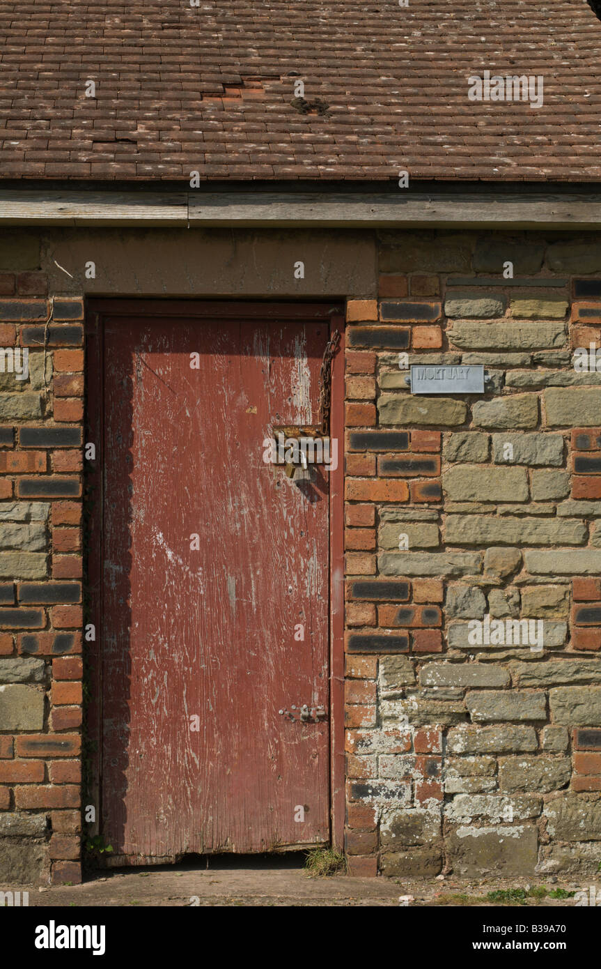 Stone storage hut at Lydney harbour Stock Photo - Alamy