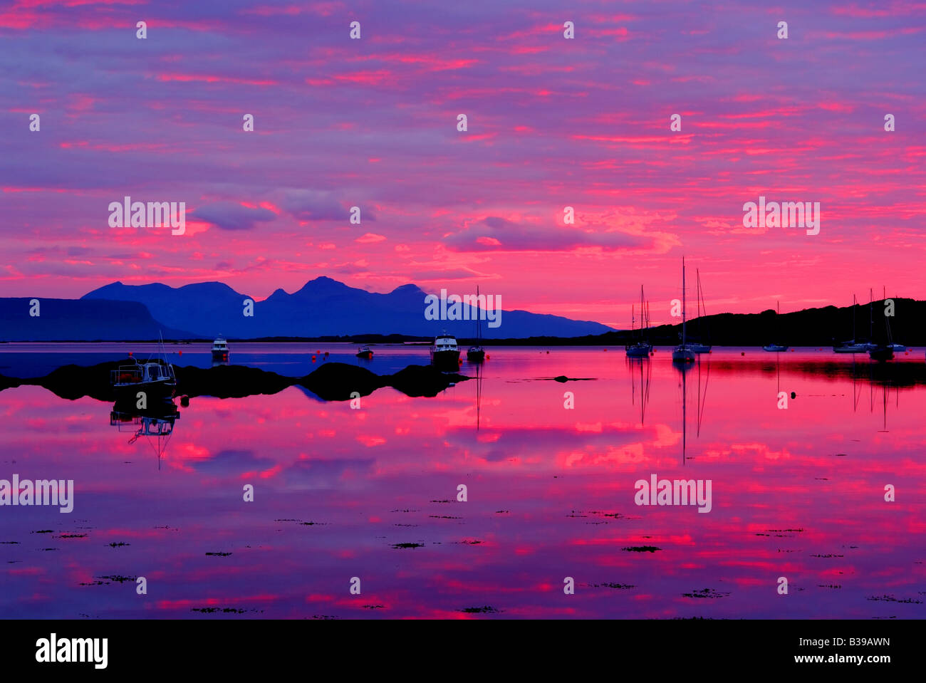 Scottish Highland Sunset High Resolution Stock Photography and Images ...