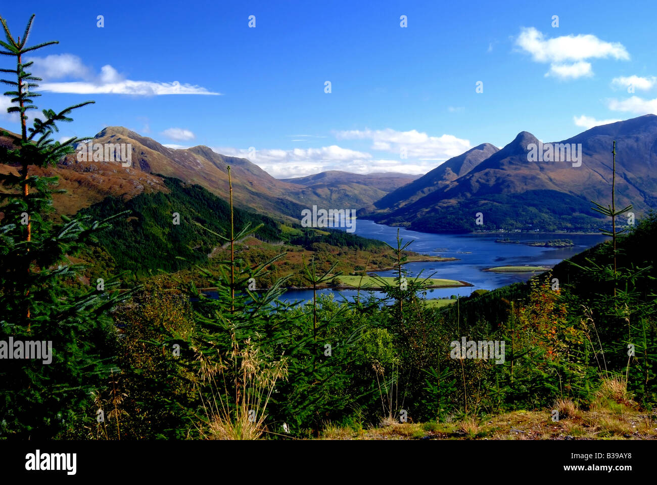 uk scotland lochaber inverness-shire the pap of glencoe loch leven and ...