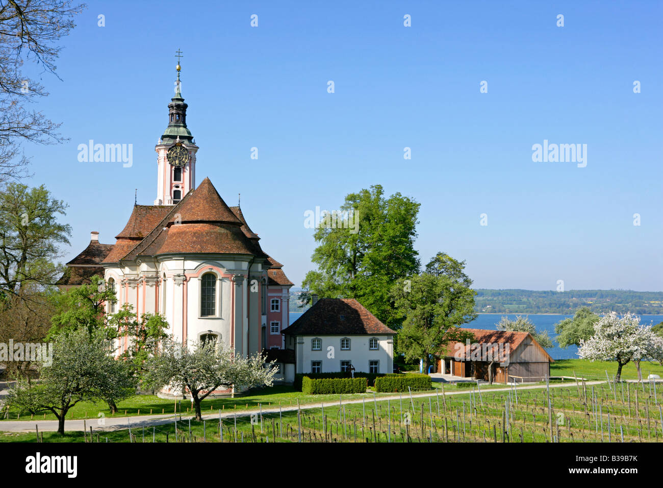 Birnau Bodensee Germany Baroque Church High Resolution Stock ...