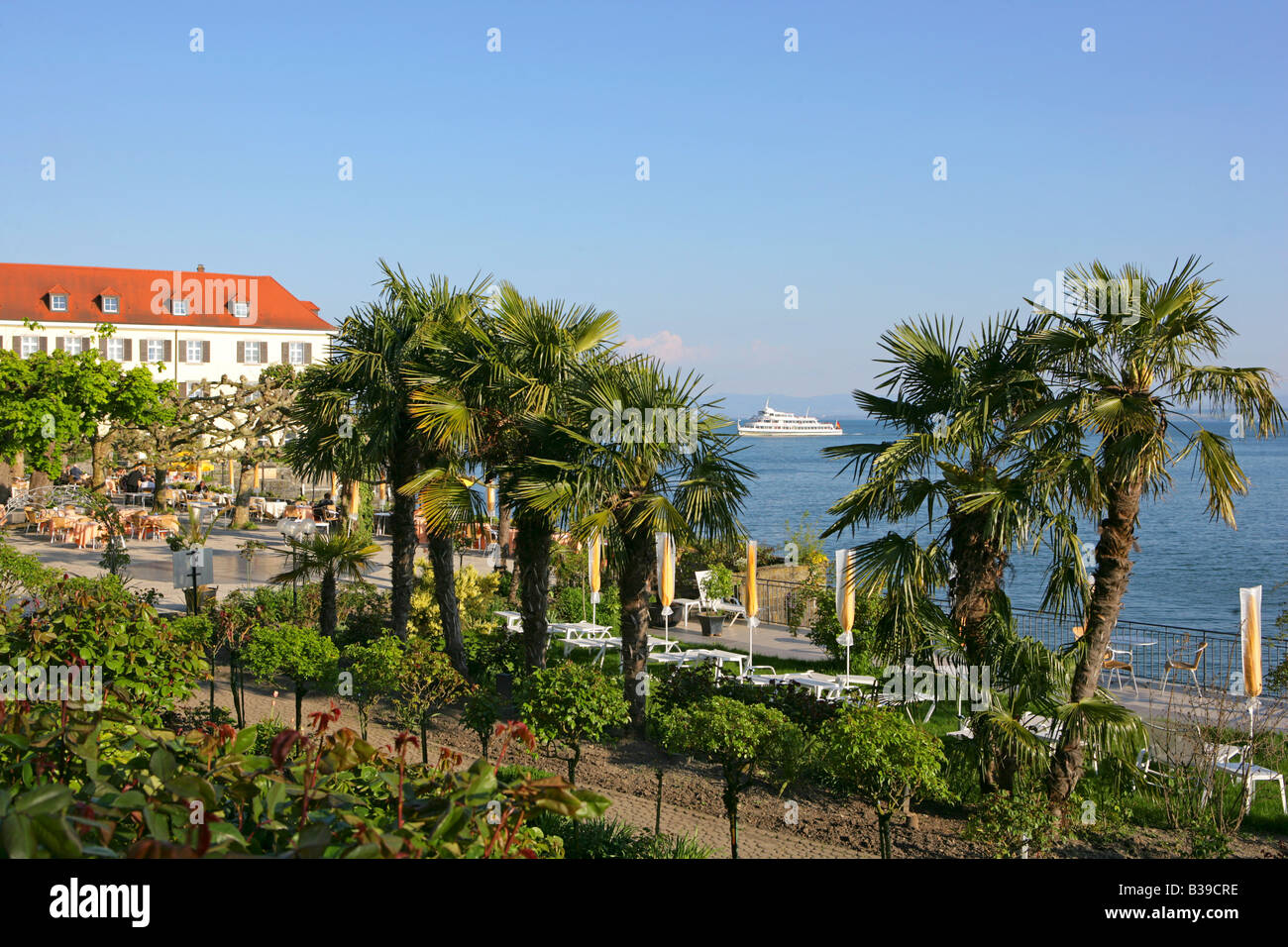 Deutschland, Baden-Wuerttemberg, Bodensee, Meersburg, Germany ...