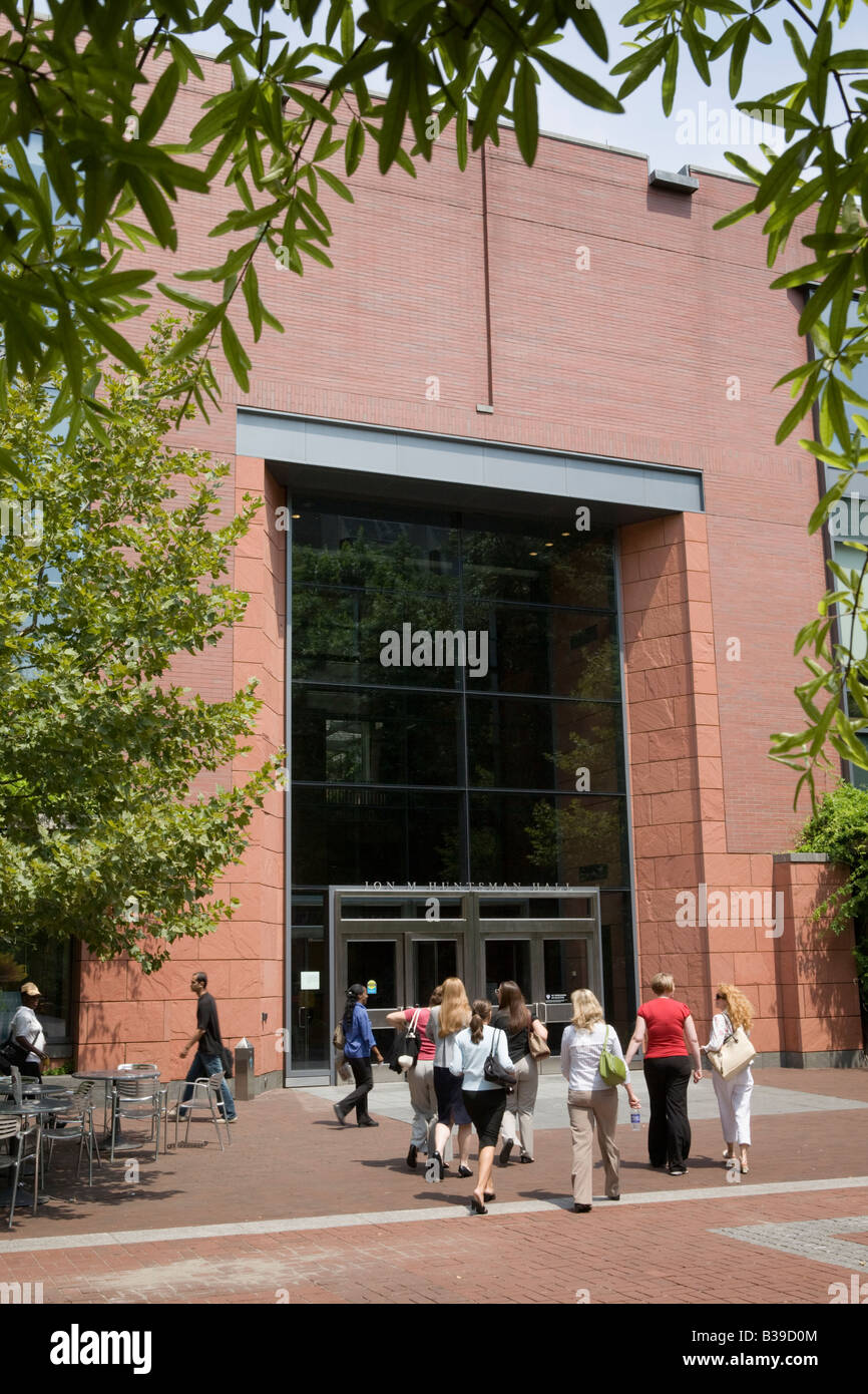 Huntsman Hall part of The Wharton School University of Pennsylvania ...