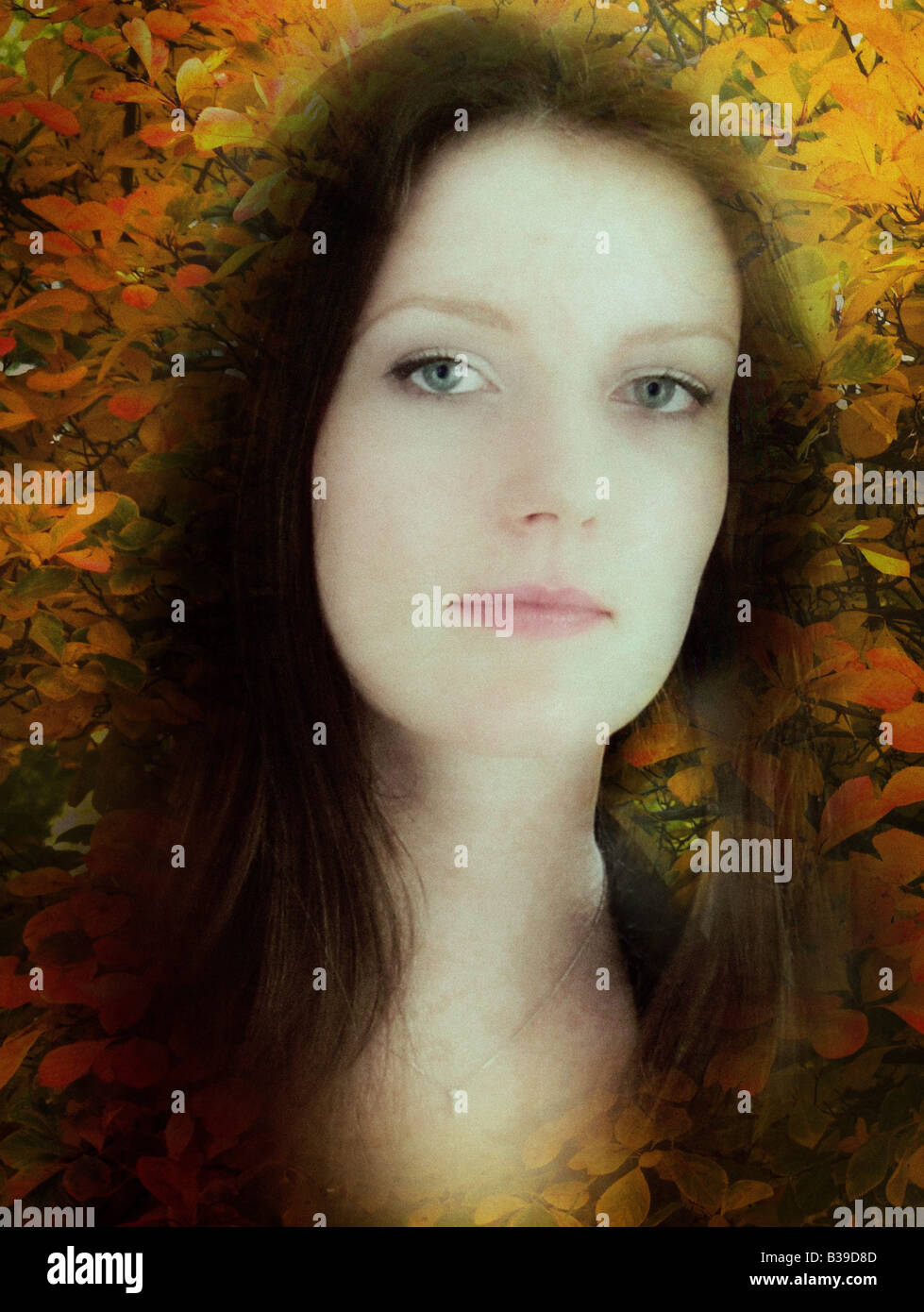 Surreal, woman, face, fine art hi-res stock photography and images - Alamy