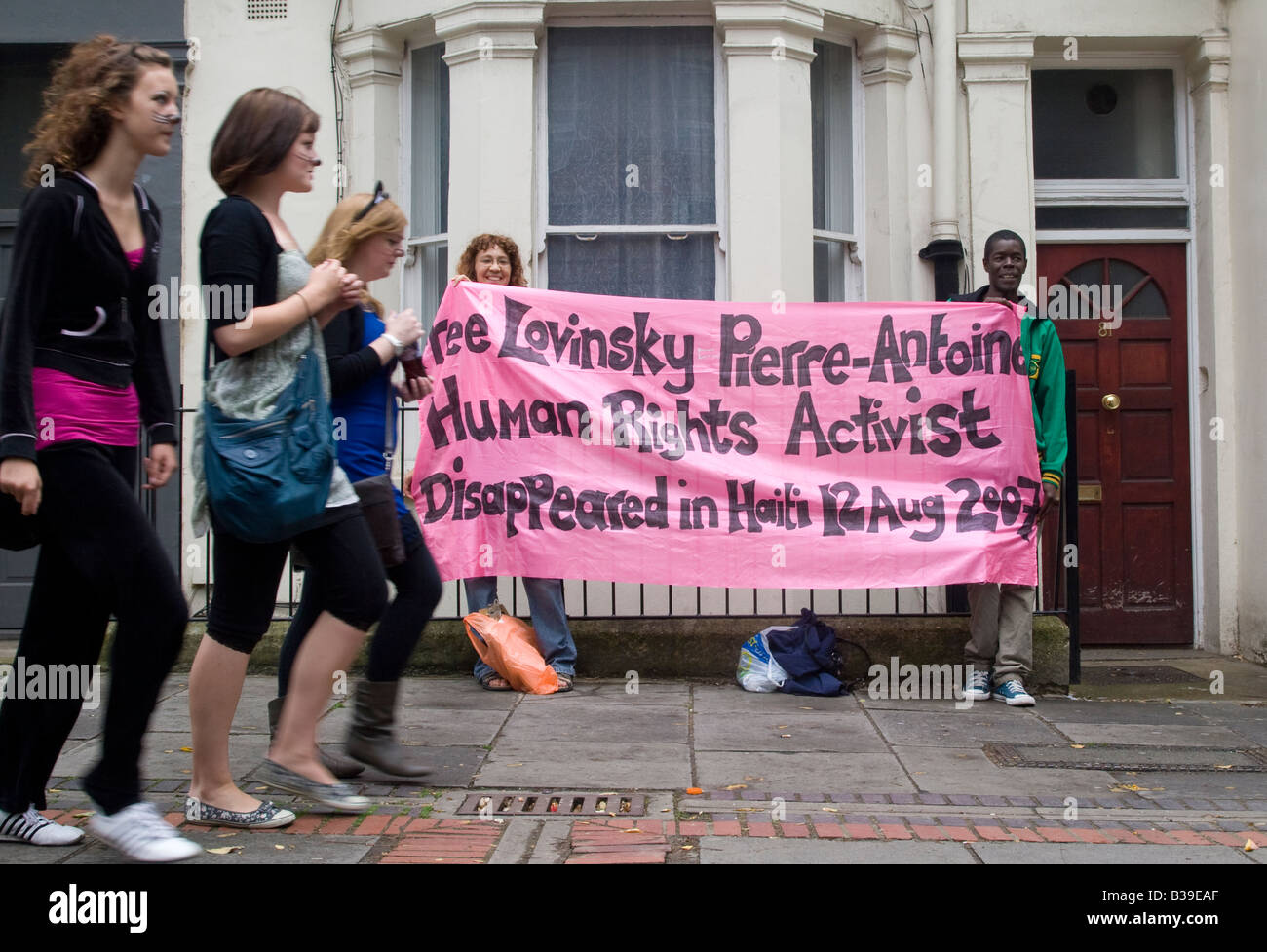 campaigners to free Lovinsky Pierre Antoine kidnapped Haitian human ...