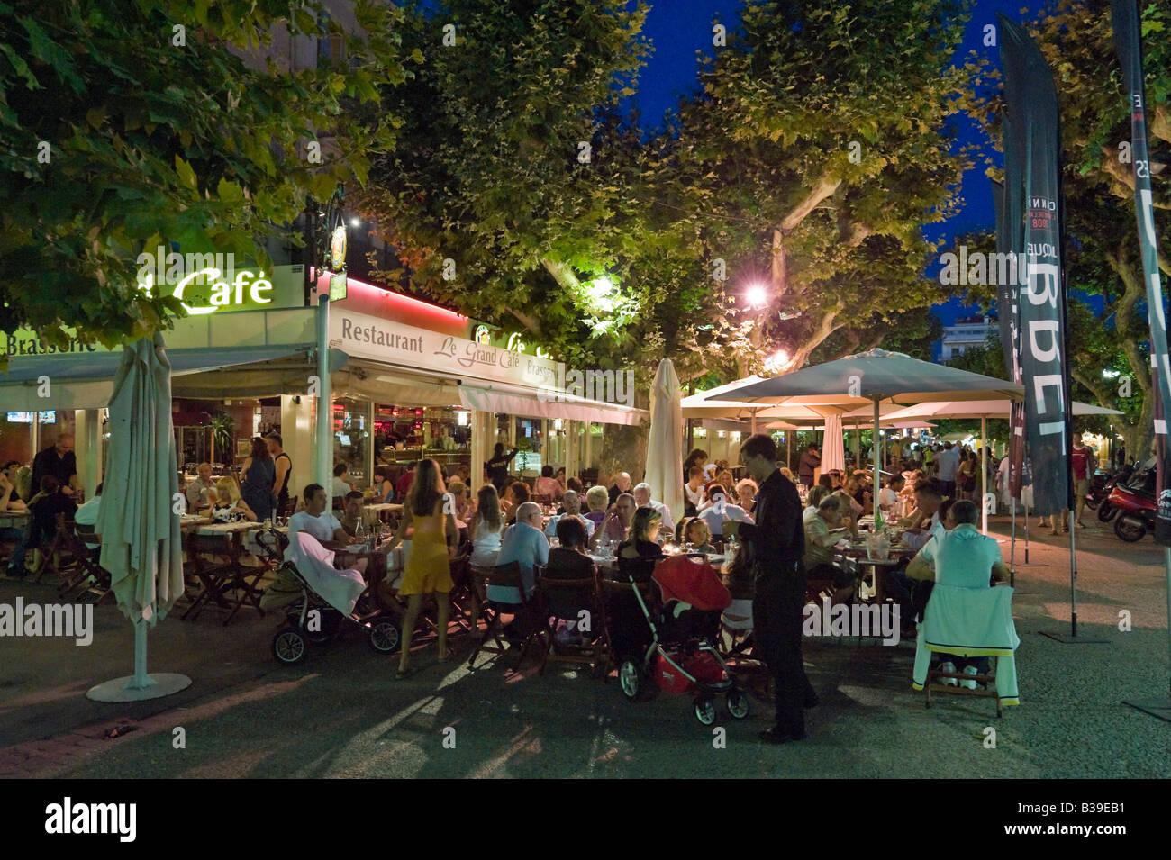 Le Grand Cafe Restaurant on Les Allees de la Liberte, Cannes, Cote d ...