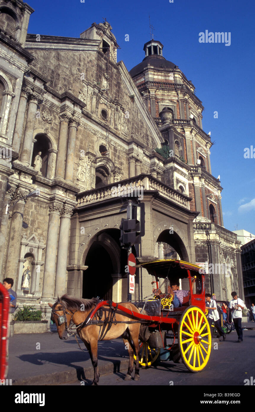 binondo church manila philippines Stock Photo - Alamy