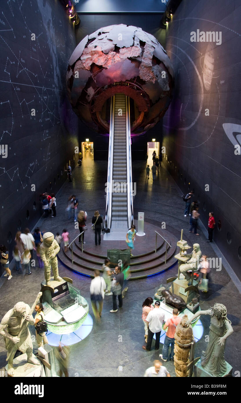Natural History Museum London The Earth Gallery Stock Photo - Alamy