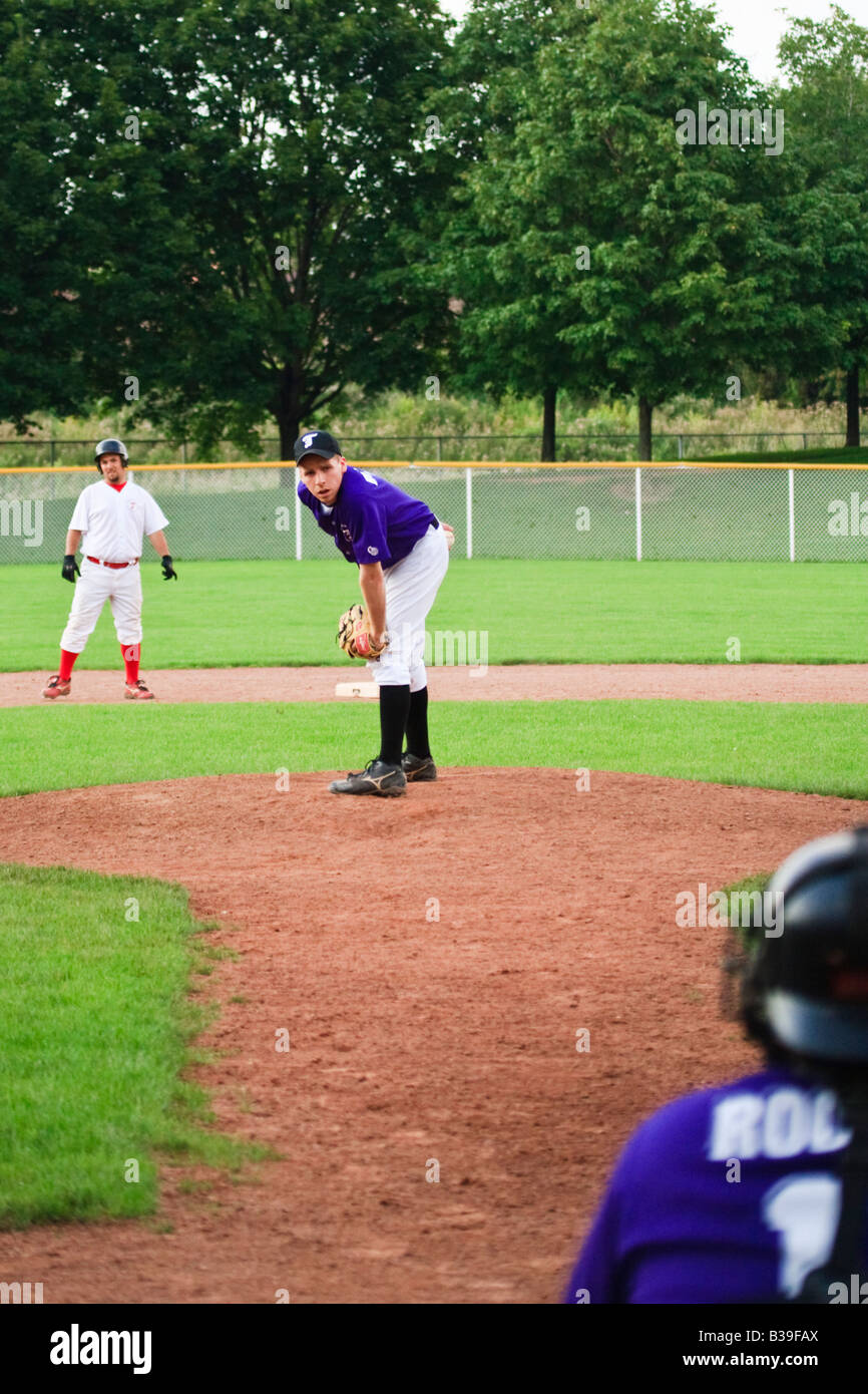 Home plate catcher catching baseball hi-res stock photography and ...