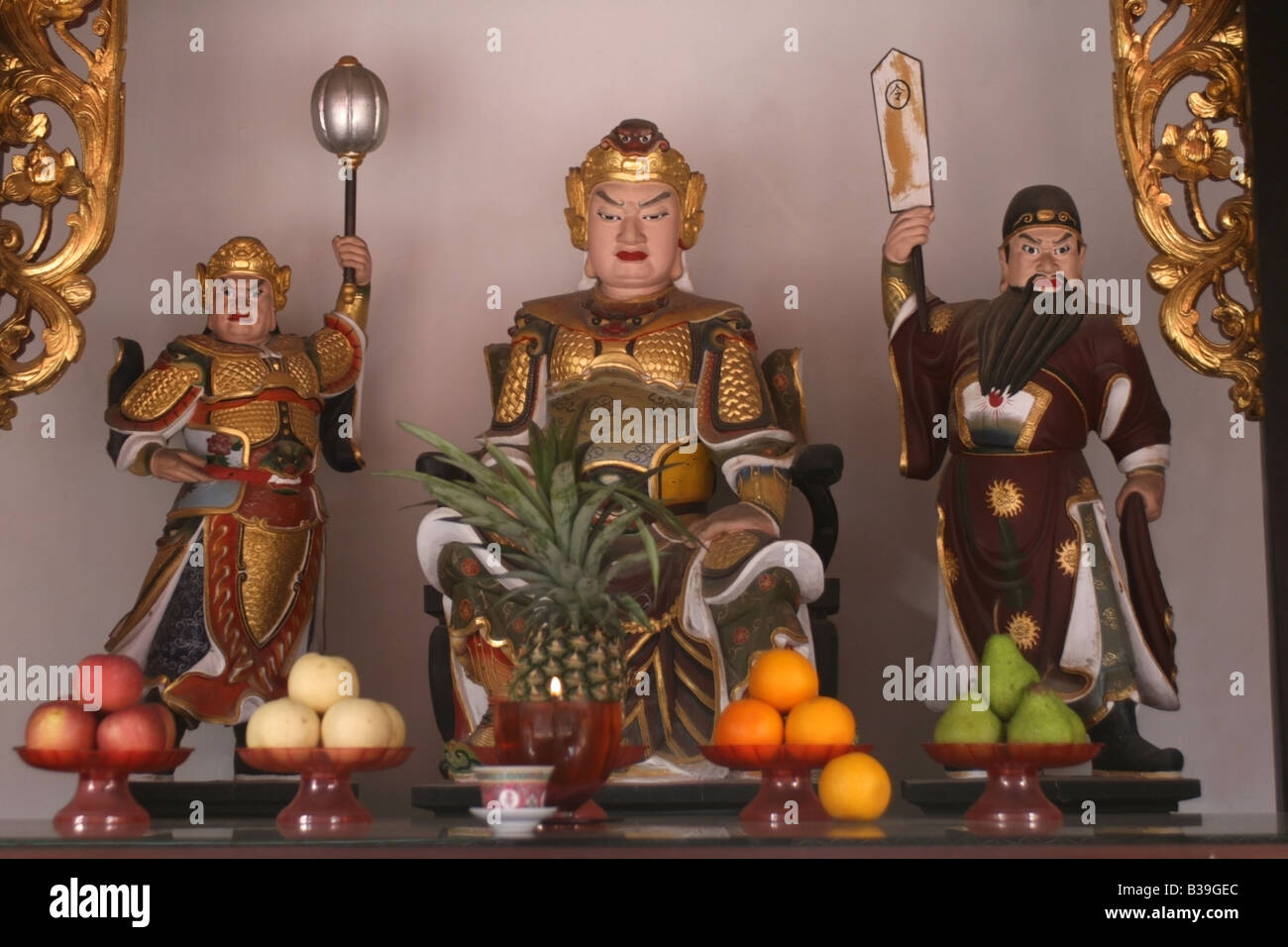 Kai Zhang Sheng Wang (the sacred governor), Thian Hock Keng Taoist ...