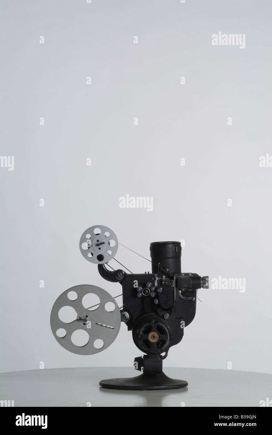 Antique film projector Stock Photo - Alamy