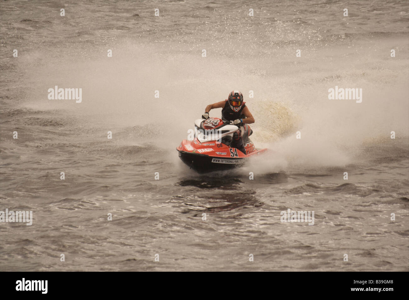 glasgow river festival 2008 jet ski race Stock Photo - Alamy