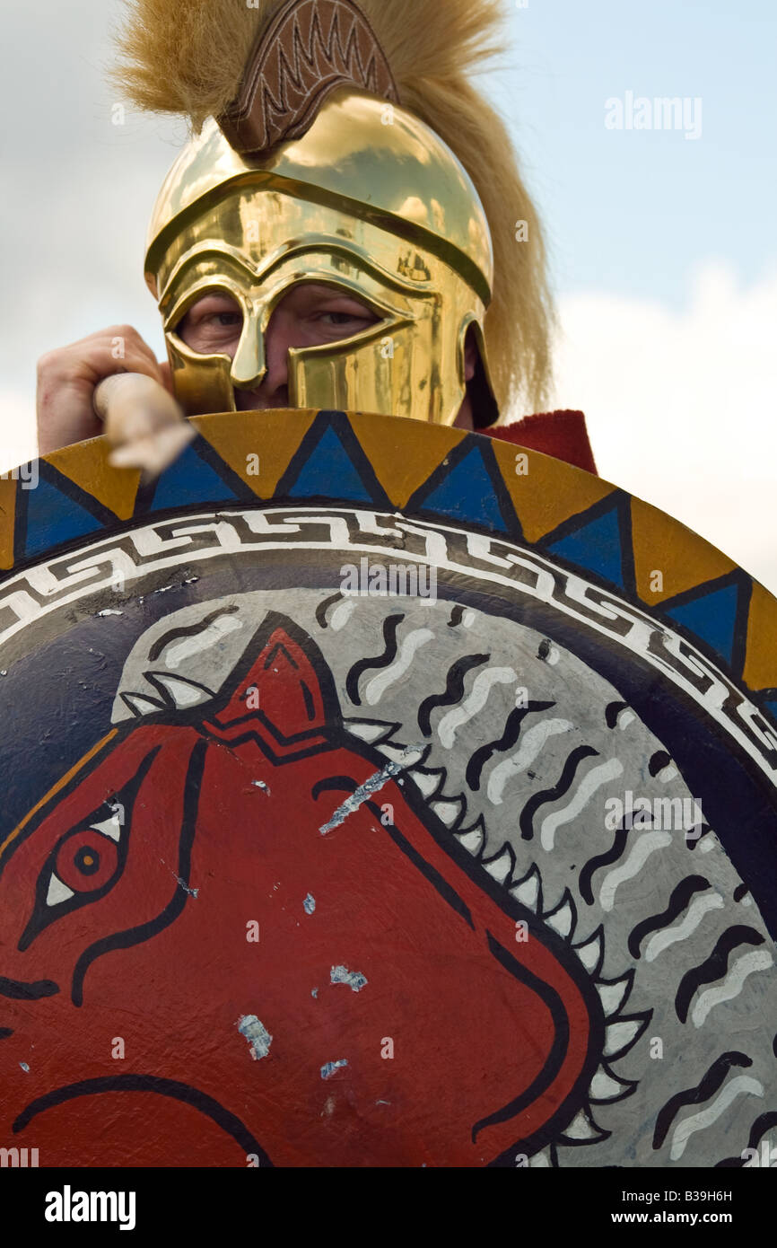 Ancient greek soldier hi-res stock photography and images - Alamy