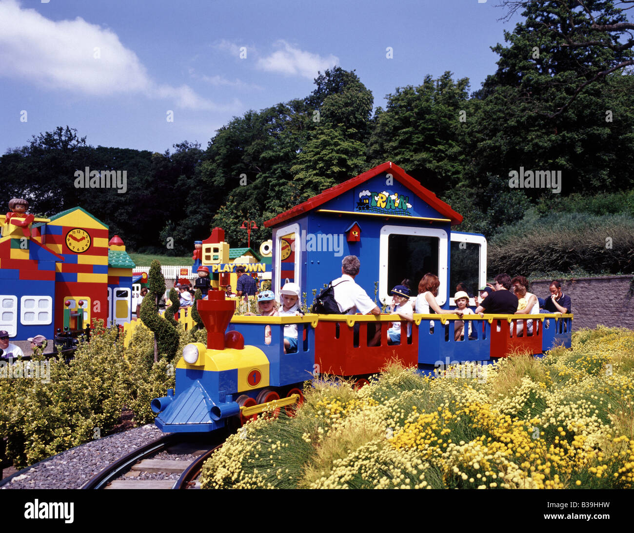 Train legoland windsor england hi-res stock photography and images - Alamy