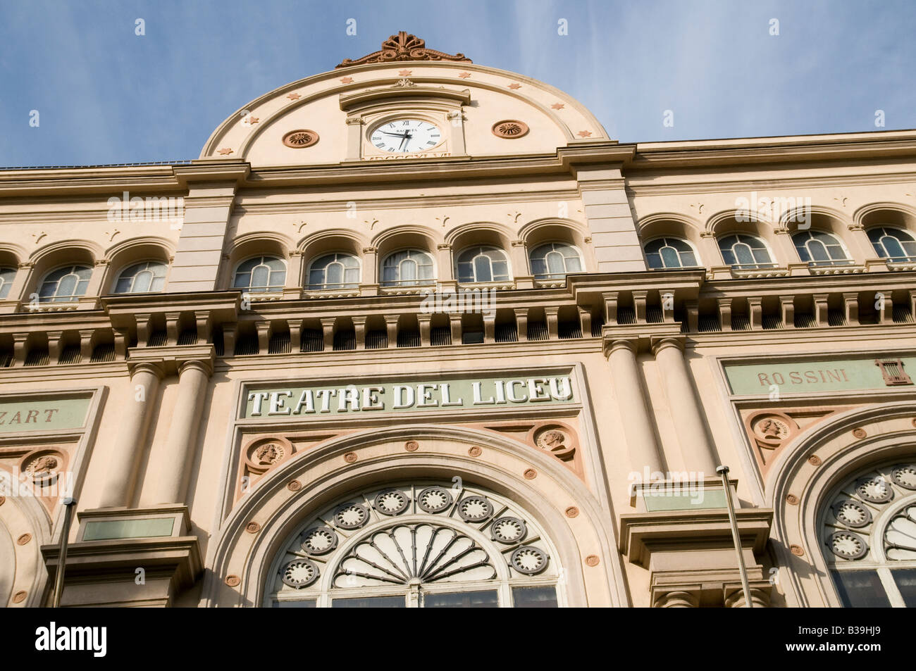 Gran Teatre del Liceu, Barcelona Stock Photo - Alamy