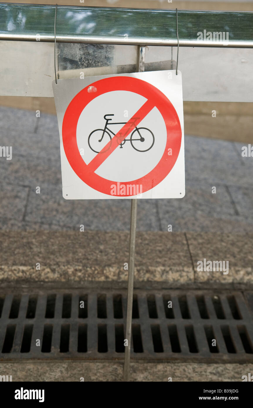 Cycle prohibition hi-res stock photography and images - Alamy