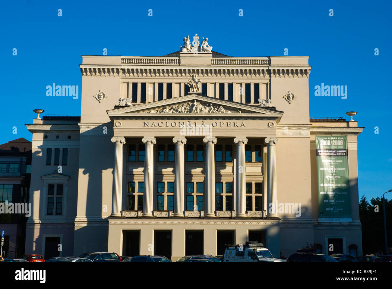 National Opera House in Riga Latvia Europe Stock Photo - Alamy