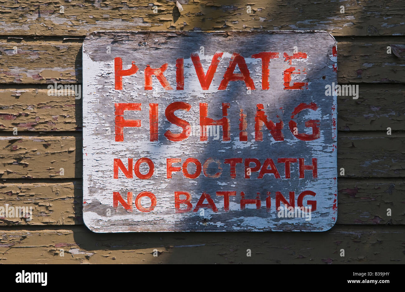 Private sign river uk hi-res stock photography and images - Alamy