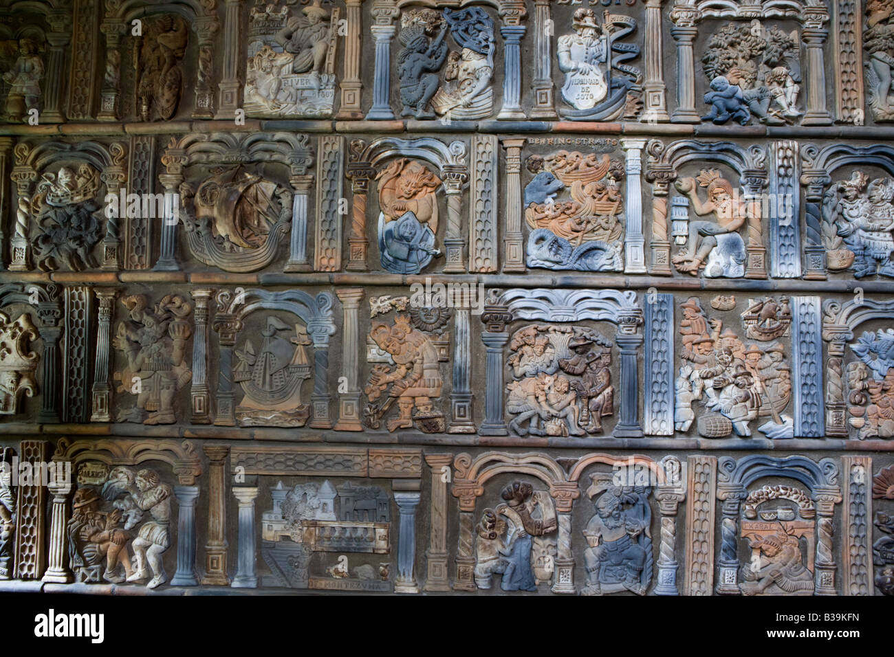 Tiles at Moravian Pottery and Tile Works Doylestown Bucks County ...