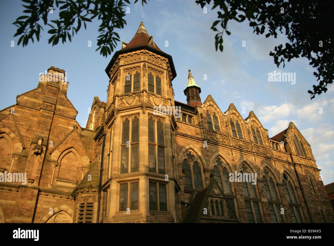 City of Derby, England. The late 19th century F W Waller Gothic style ...