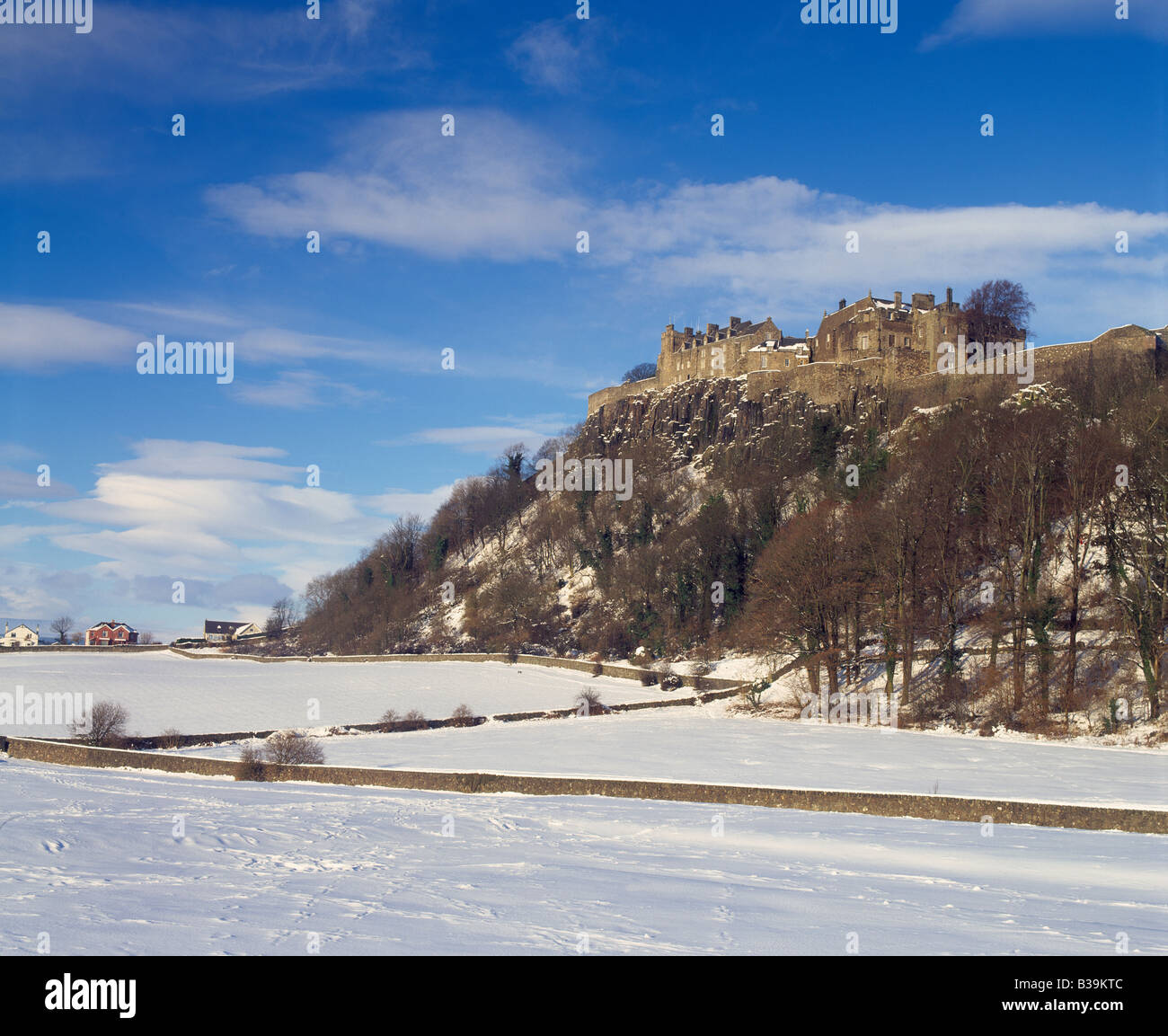 Stirling Winter Scottish Castles High Resolution Stock Photography and ...