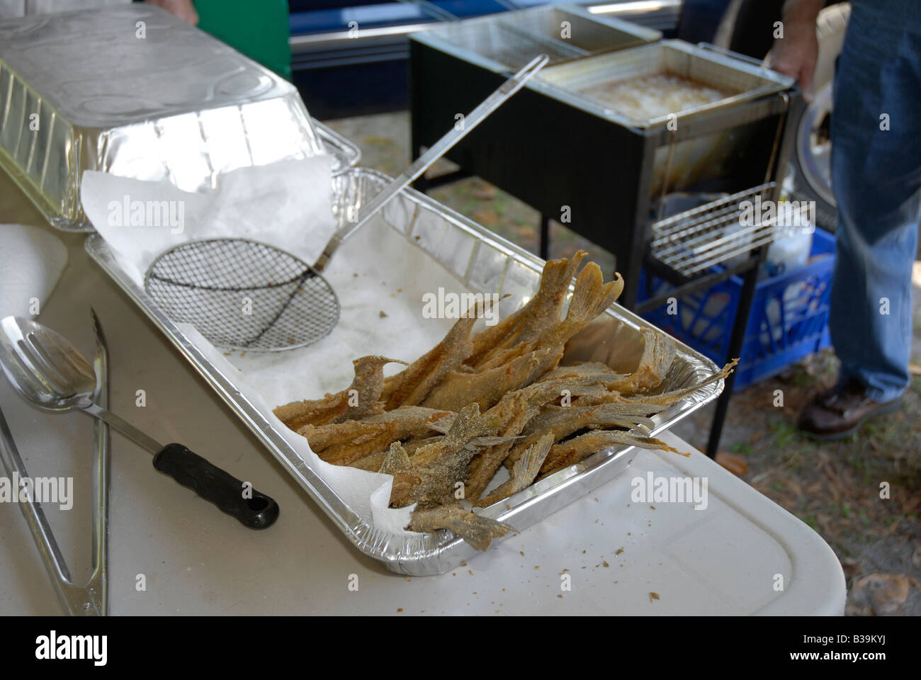 fish fry along the Suwannee River North Florida Stock Photo - Alamy