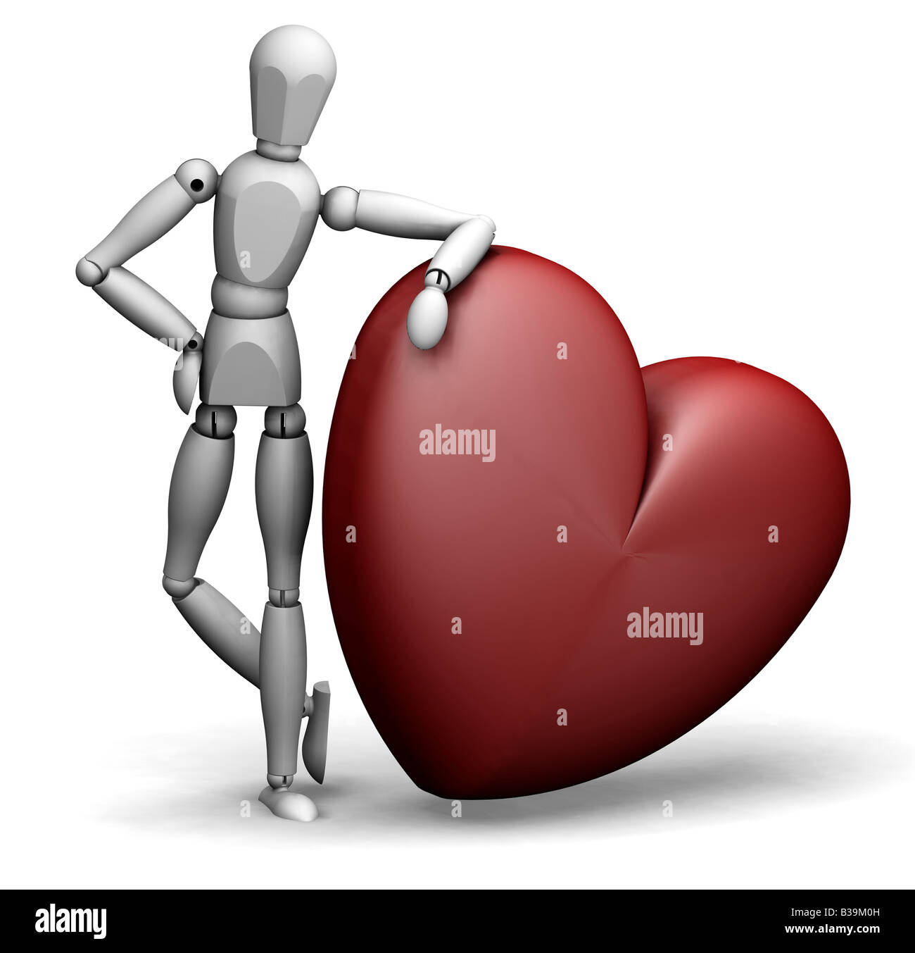 Man holding heart Stock Photo - Alamy