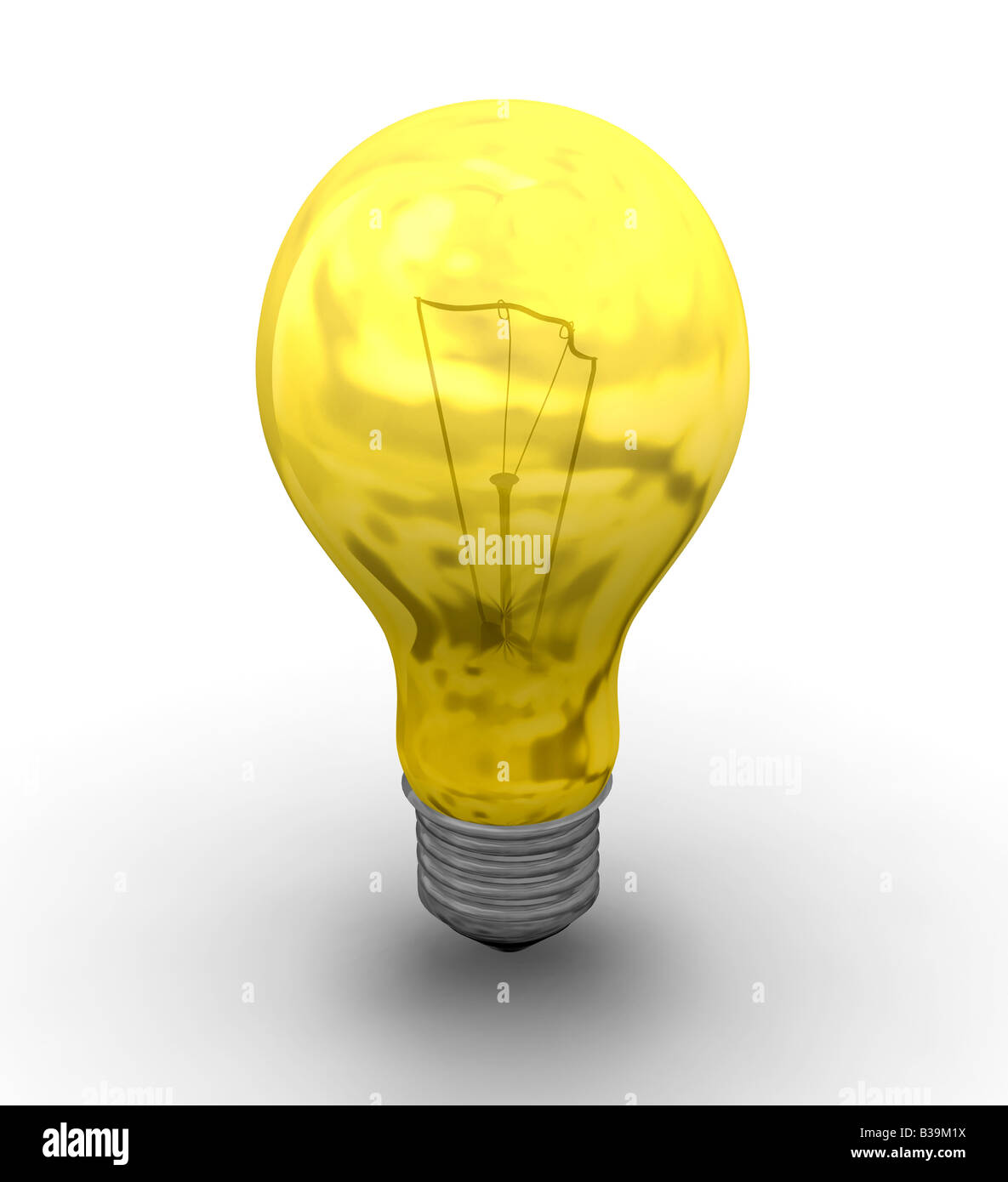 3D render of a light bulb Stock Photo - Alamy