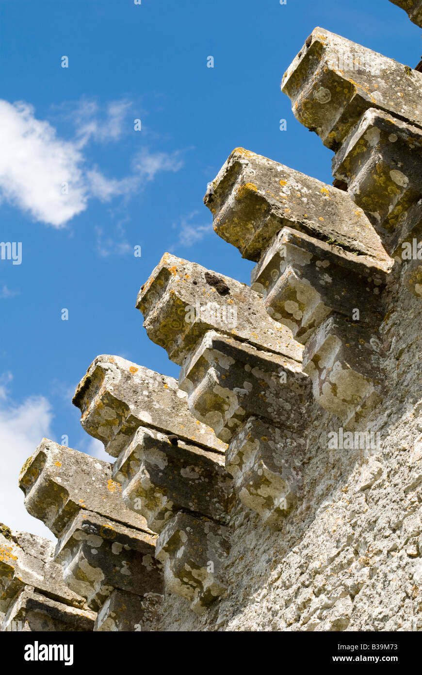 Machicolation of castle hi-res stock photography and images - Alamy