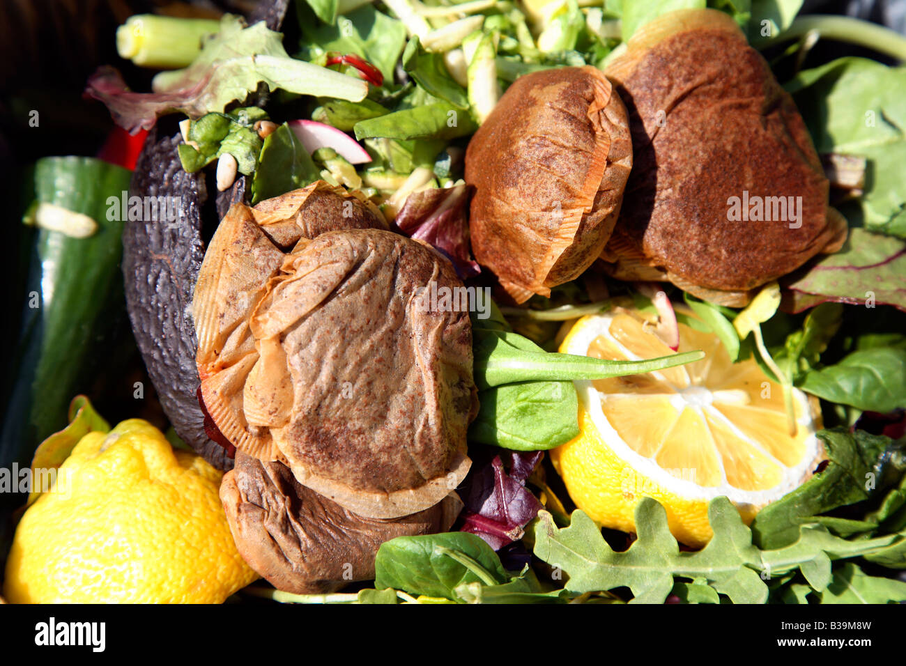 Waste food composting Stock Photo - Alamy