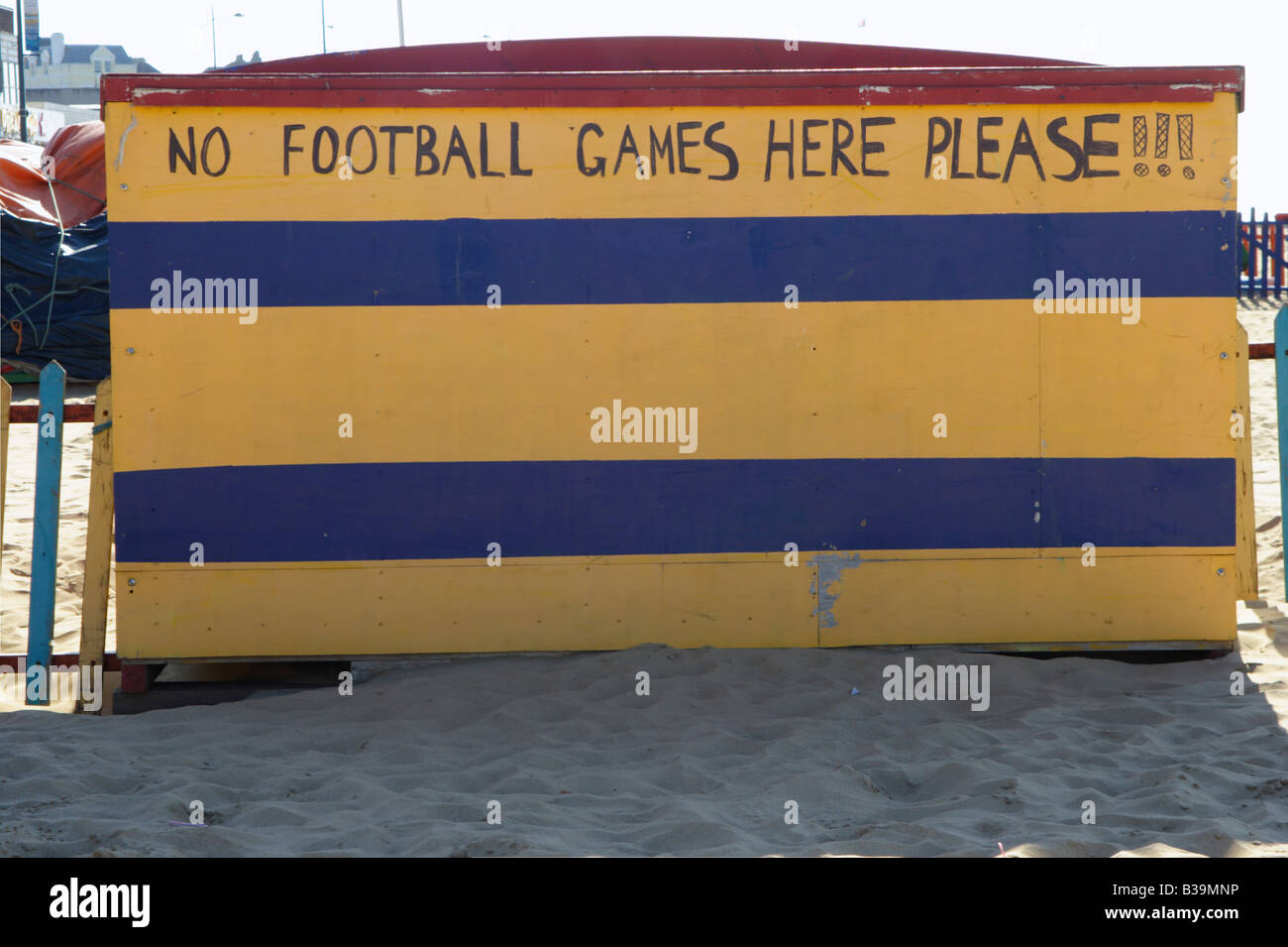 No Football Sign High Resolution Stock Photography and Images - Alamy