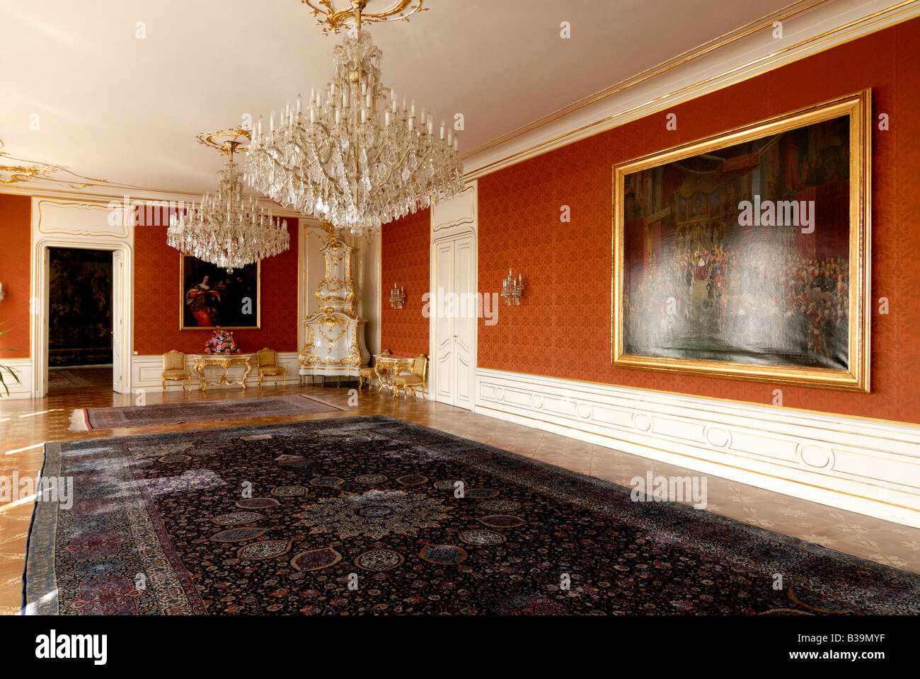 State rooms prague castle czech hi-res stock photography and images - Alamy