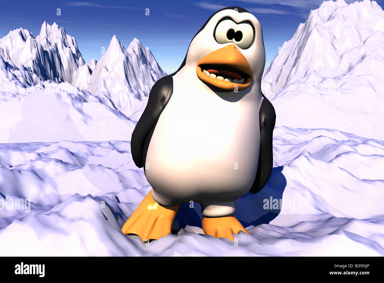 Angry penguin hi-res stock photography and images - Alamy