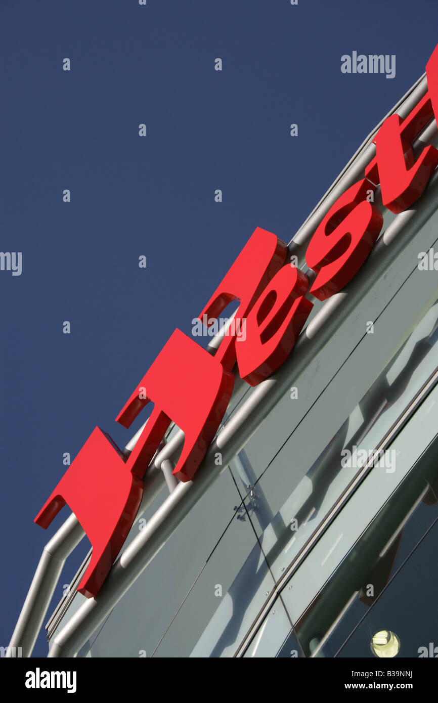 City of Derby, England. Westfield Derby shopping and leisure centre ...