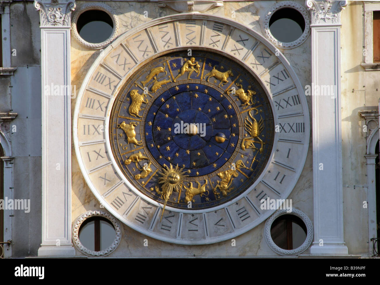 Torre dell'Orologio,clock tower,Clock face,St Marks Square,Venice at ...