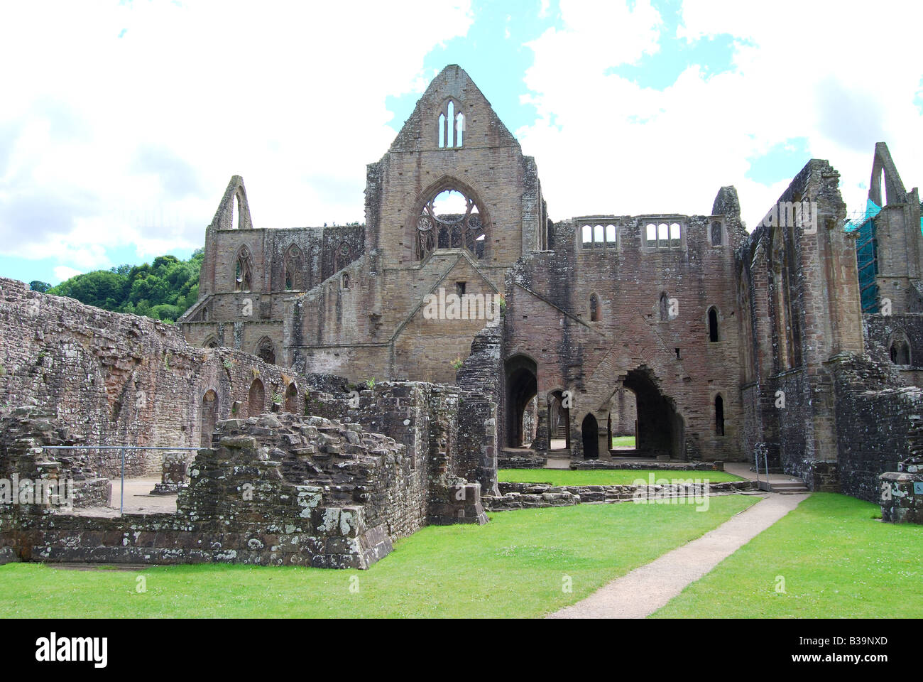 The ruins tintern abbey hi-res stock photography and images - Alamy
