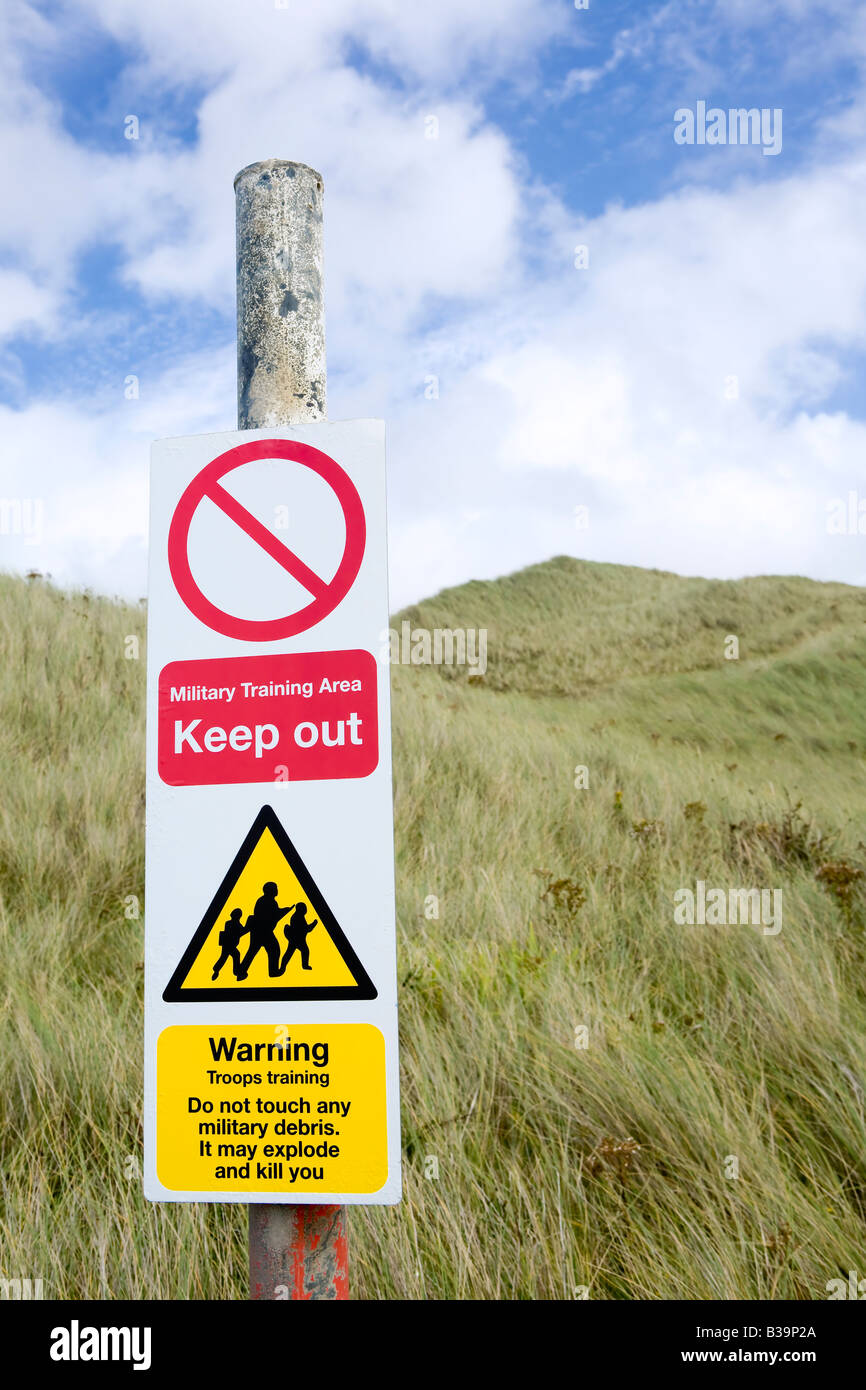 Military training area hi-res stock photography and images - Alamy