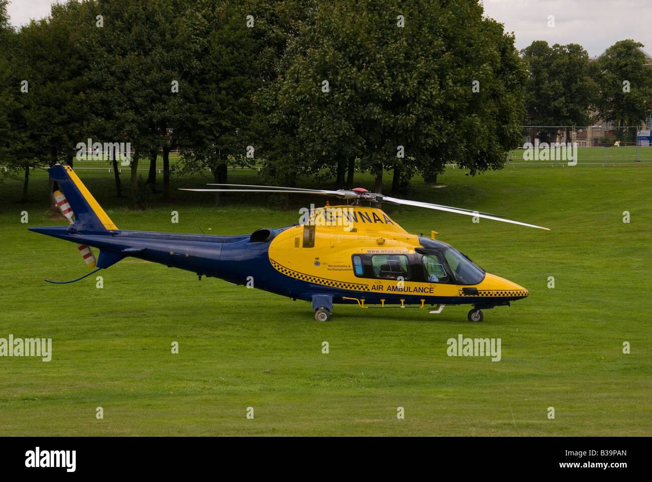 Warwickshire and Northamptonshire Air Ambulance at the Northampton ...