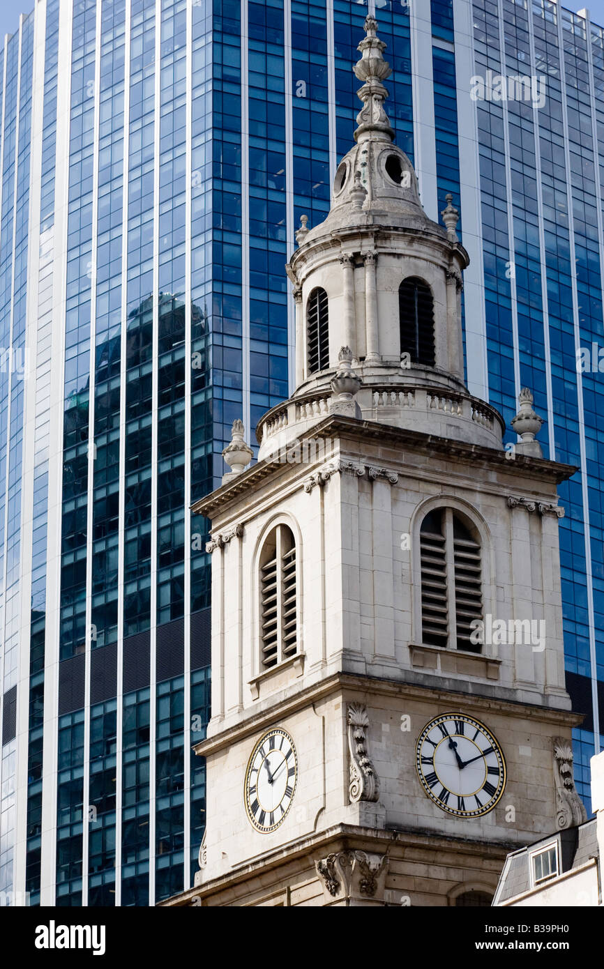 St Botolph without Bishopsgate in front of 99 Bishopsgate. The City ...