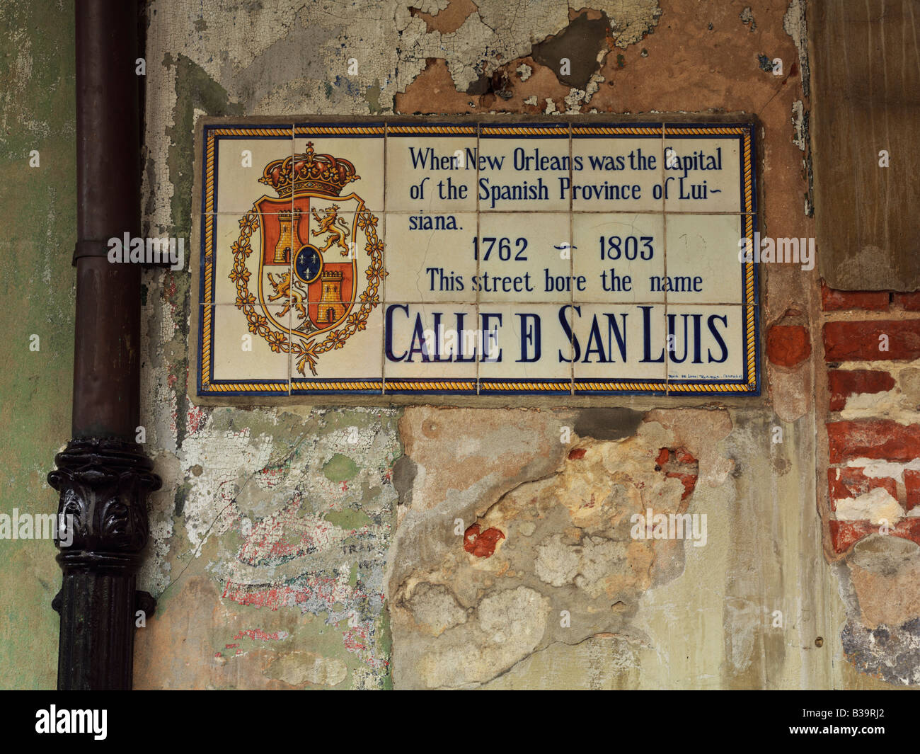New orleans french quarter sign hi-res stock photography and images - Alamy