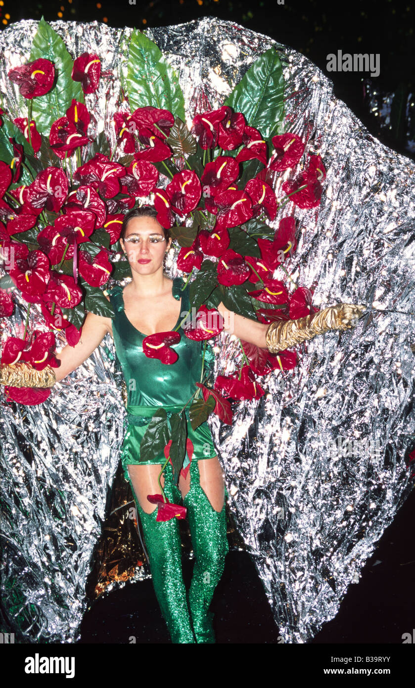 The Carnival procession, Funchal, Madeira, Portugal Stock Photo - Alamy